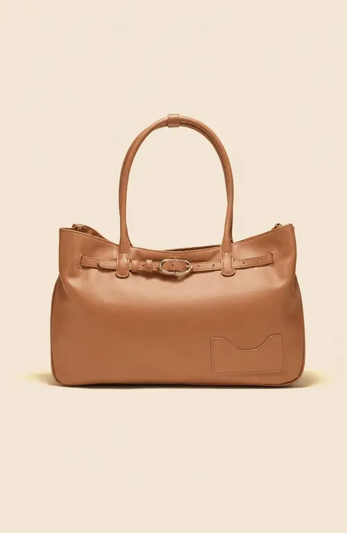 OLEADA Marina Tote Bag - Cognac