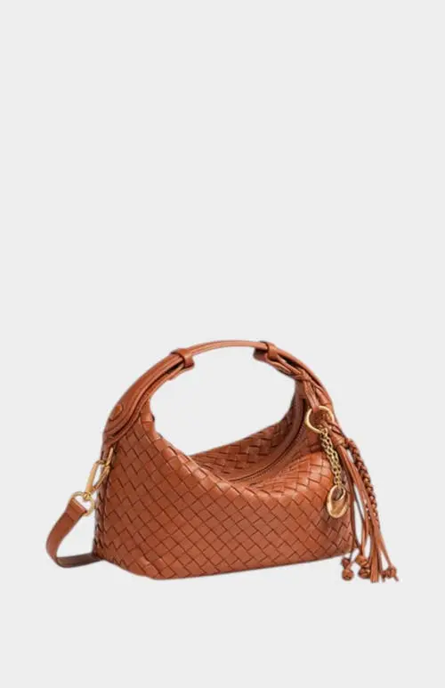 MI BOLSA LONDON Camilla Shoulder Bag - Brown