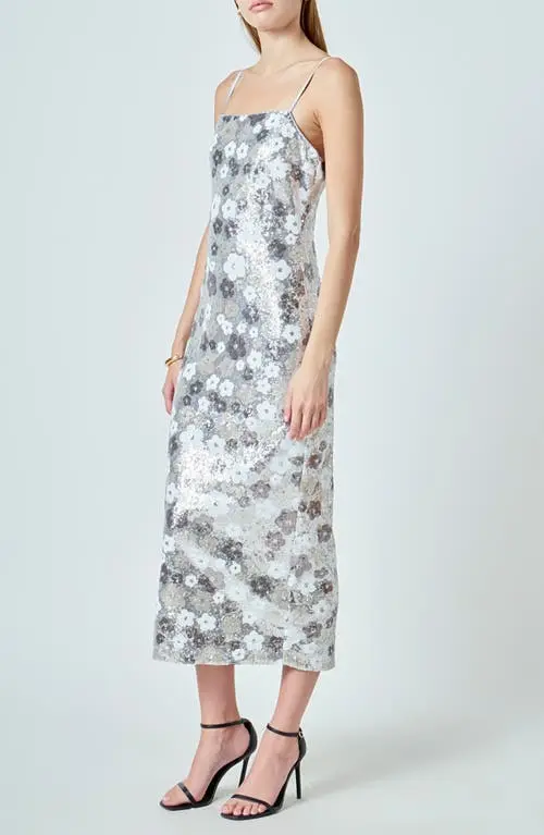Endless Rose Sequin Sleeveless Maxi Dress