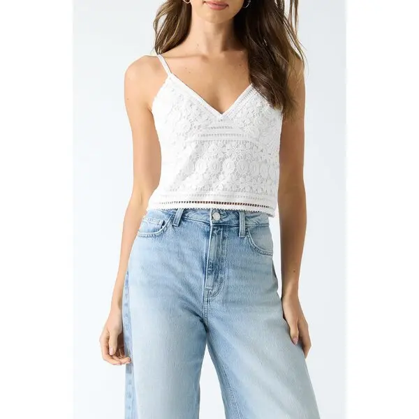 Guess Natasha Lace Camisole - White