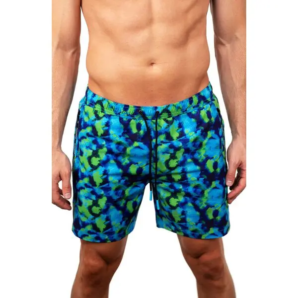 MACEOO Lion Tie Swim Trunks