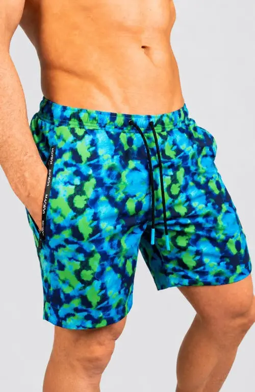 MACEOO Lion Tie Swim Trunks