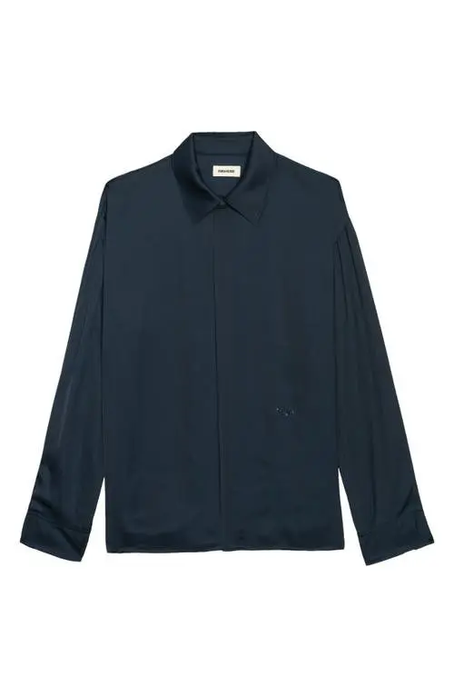 Zadig&Voltaire Tyrica Satin Shirt