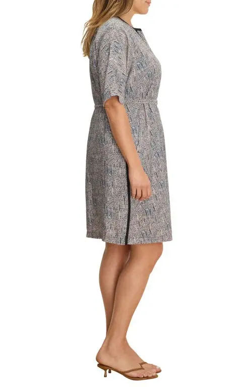 NIC+ZOE Sun Speckle Devon Trimmed Dress