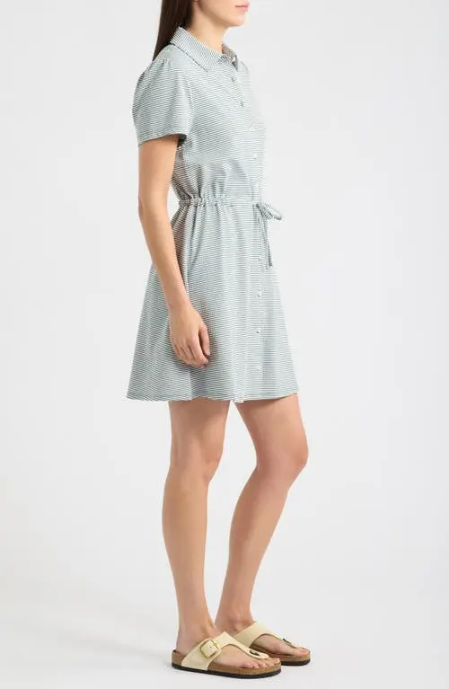 Tommy Bahama Costa Wave Striped Shirt Dress