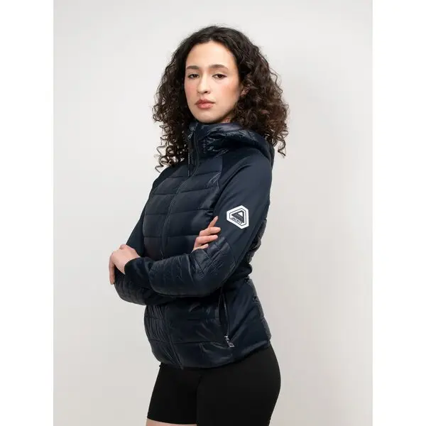 JACK1T Calypso Hybrid Hooded Jacket - Navy
