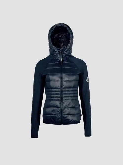 JACK1T Calypso Hybrid Hooded Jacket - Navy