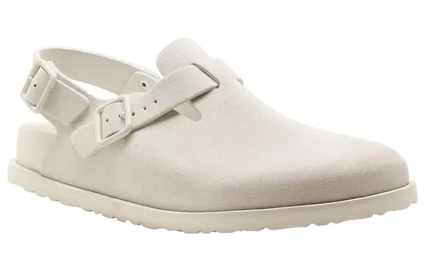 BIRKENSTOCK Iii Tokio Suede Leather 'bone