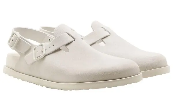 BIRKENSTOCK Iii Tokio Suede Leather 'bone