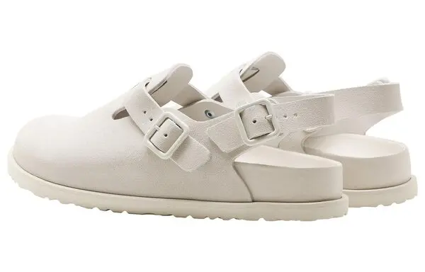 BIRKENSTOCK Iii Tokio Suede Leather 'bone