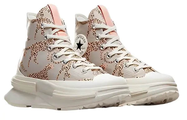 CONVERSE Run Star Legacy Cx Platform High Top Sneakers - String/cheeky Coral/egret