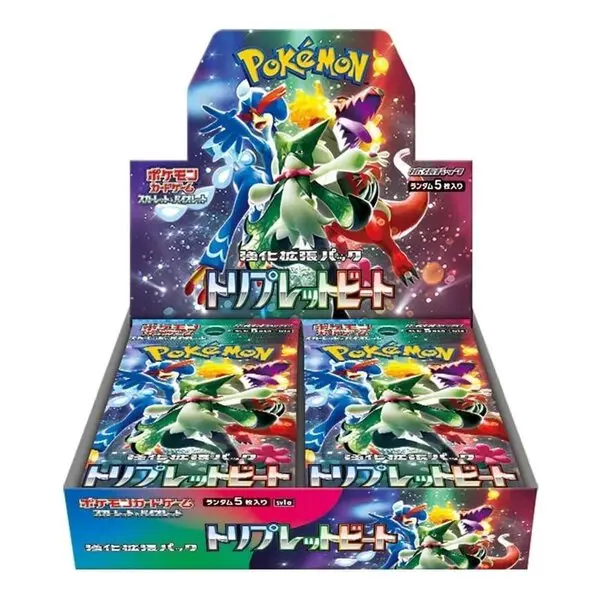 POKEMON Card Jp Scarlet & Violet Enhanced Expansion Box 'triplet Beat - Multi-color