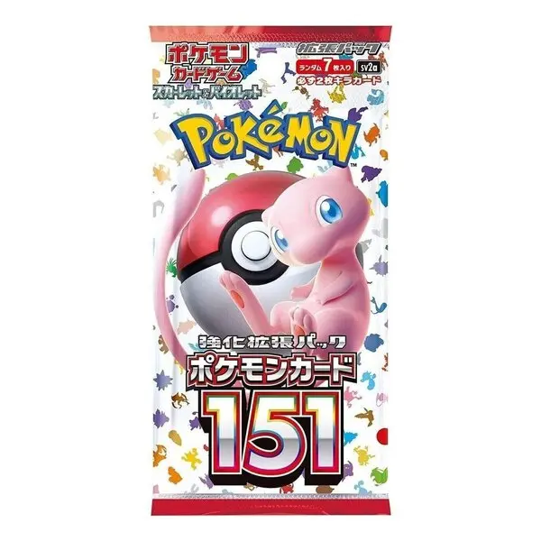 POKEMON Card Jp Scarlet & Violet Enhanced Expansion Pack Card 151 - Multi-color