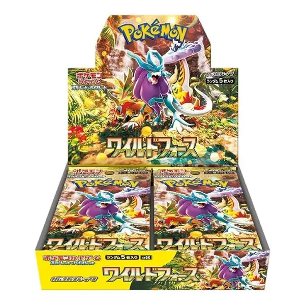 POKEMON Card Game Scarlet & Violet Expansion Pack 'wild Force' Box - Multi-color