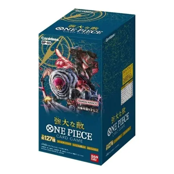 ONE PIECE Card Jp Booster Pack Box 'pillars Of Strength