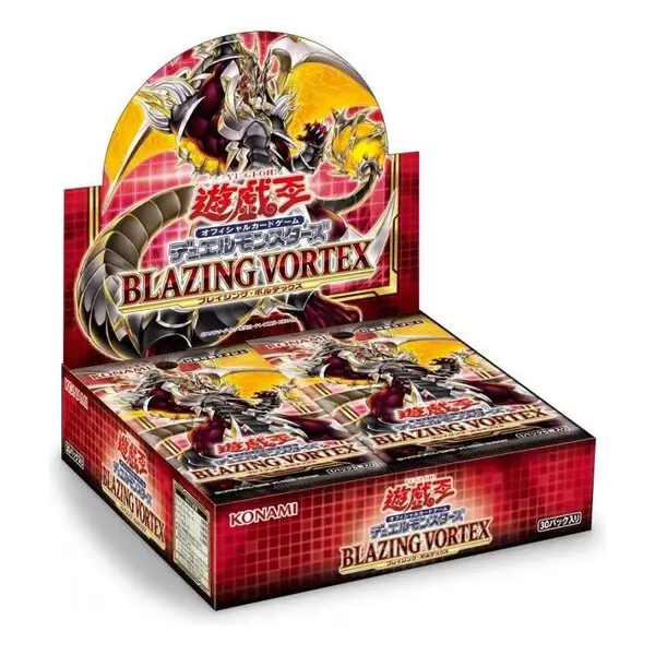 YU-GI-OH! Official Card Game Jp Duel Monsters Box 'blazing Vortex Box +1 Bonus Pack