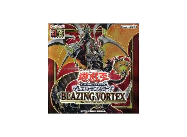 YU-GI-OH! Official Card Game Jp Duel Monsters Box 'blazing Vortex Box +1 Bonus Pack