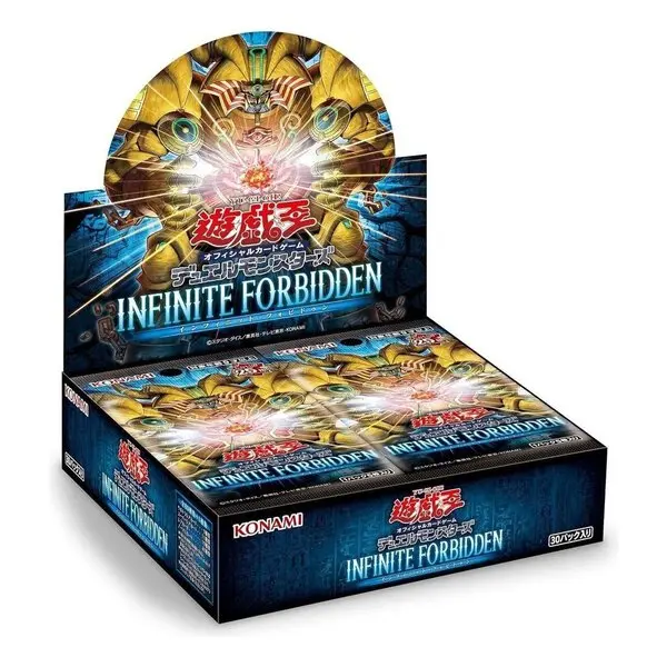 YU-GI-OH! Official Card Game Jp Duel Monsters Box "infinite Forbidden" +1 Bonus Pack