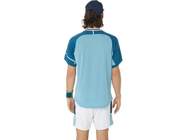 Asics Match Short Sleeve Top 'aquamarine