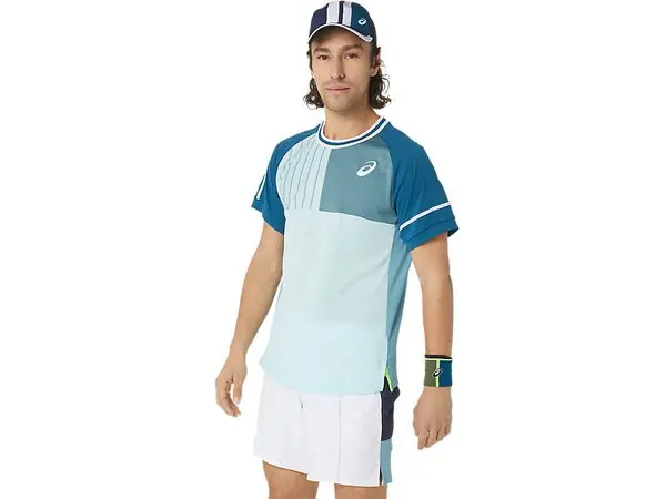 Asics Match Short Sleeve Top - Teal
