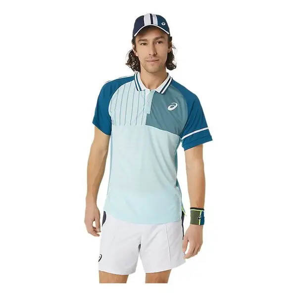 Asics Match Polo Shirt 'aquamarine - Default Colorway