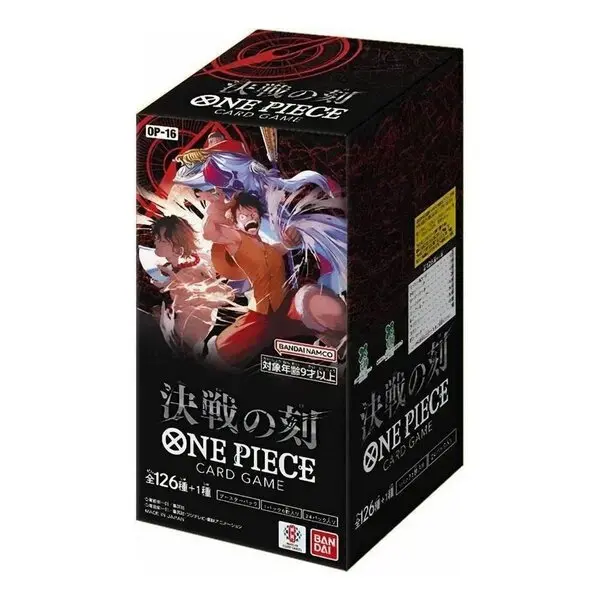 ONE PIECE Card Jp Booster Pack Box 'the Time Of Battle