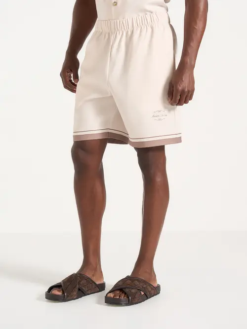 Manière De Voir Baroque Print Shorts