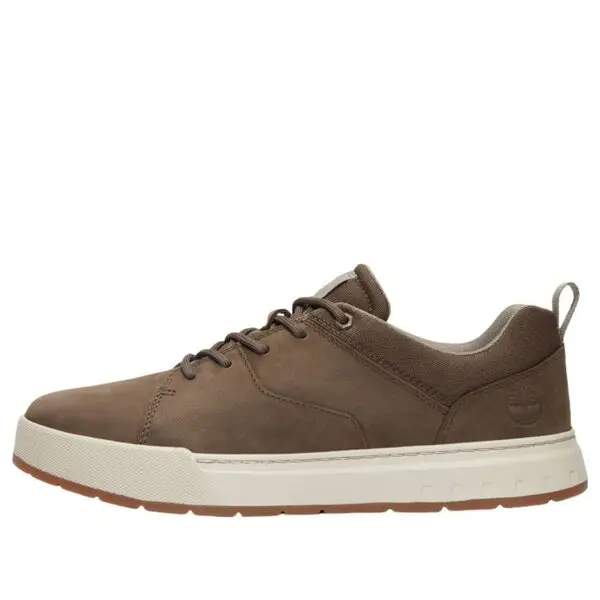 Timberland Maple Grove Low Top Sneakers - Dark Brown/off White