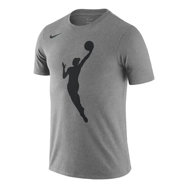 Nike Wnba Essentials Dri-fit T-shirt - Dark Grey Heather/black