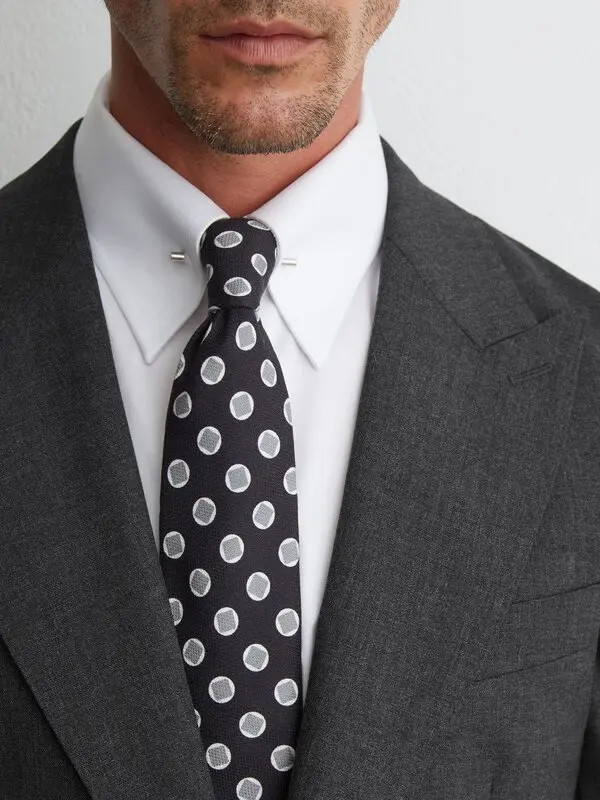 REISS Bold Wool Single-breasted Classic-fit Suit Blazer