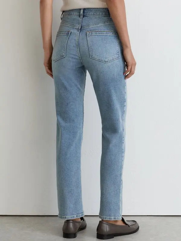 REISS Isabel Petite Slim-leg Mid-rise Jeans