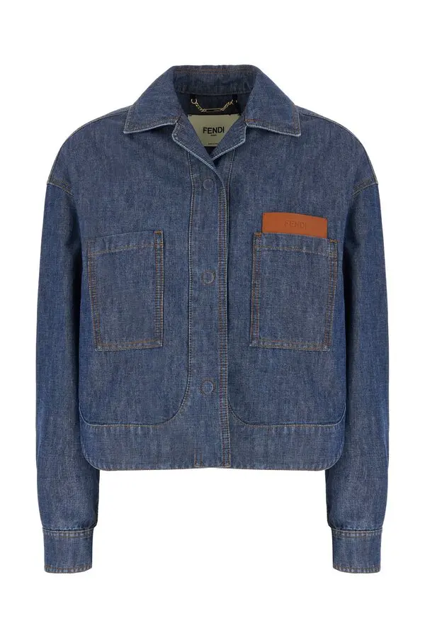 Fendi Denim Jacket - Multicolor