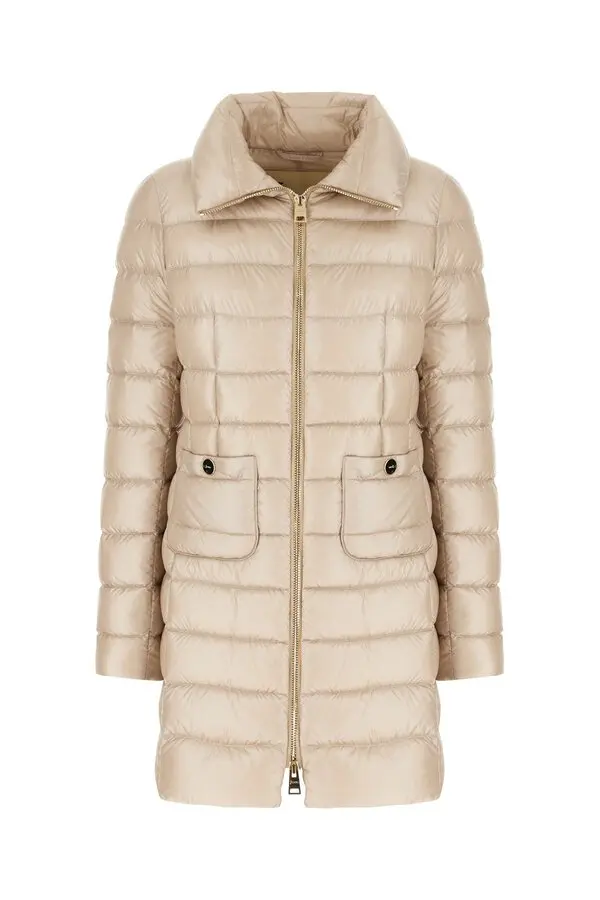 Herno Quilted Jacket With Stand Collar - Multicolor