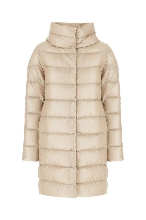 Herno Quilted Down Jacket With Stand Collar - Multicolor