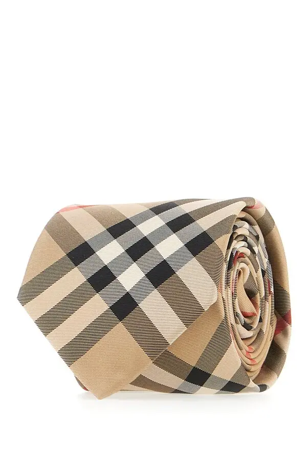 Burberry Printed Neck Tie - Multicolor