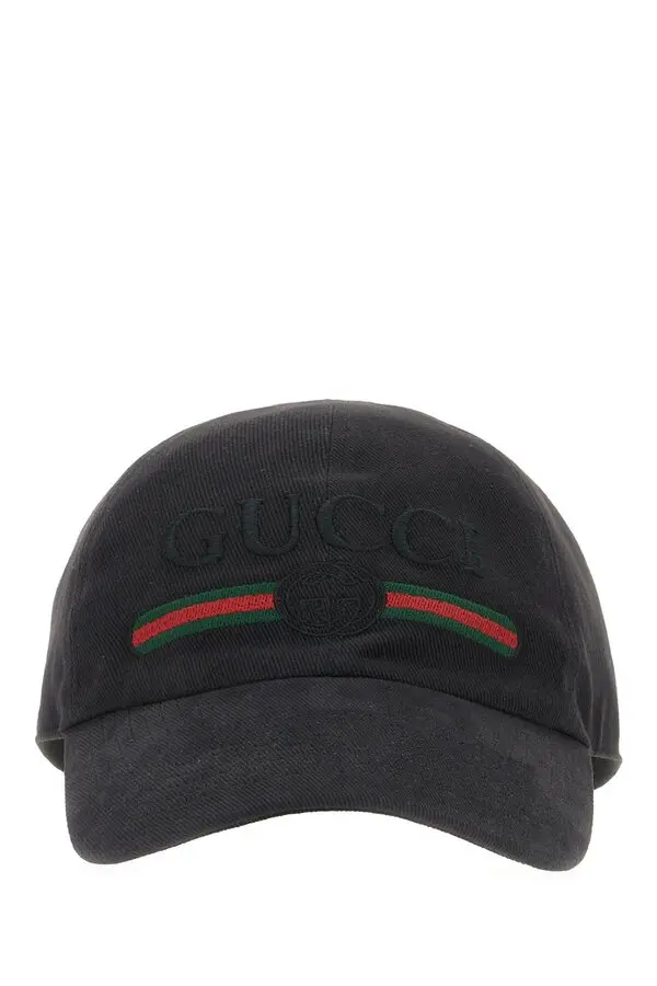 Gucci Embroidered Logo Baseball Cap - Multicolor