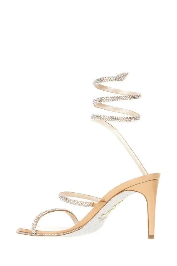 Rene Caovilla Embellished Stiletto Sandals