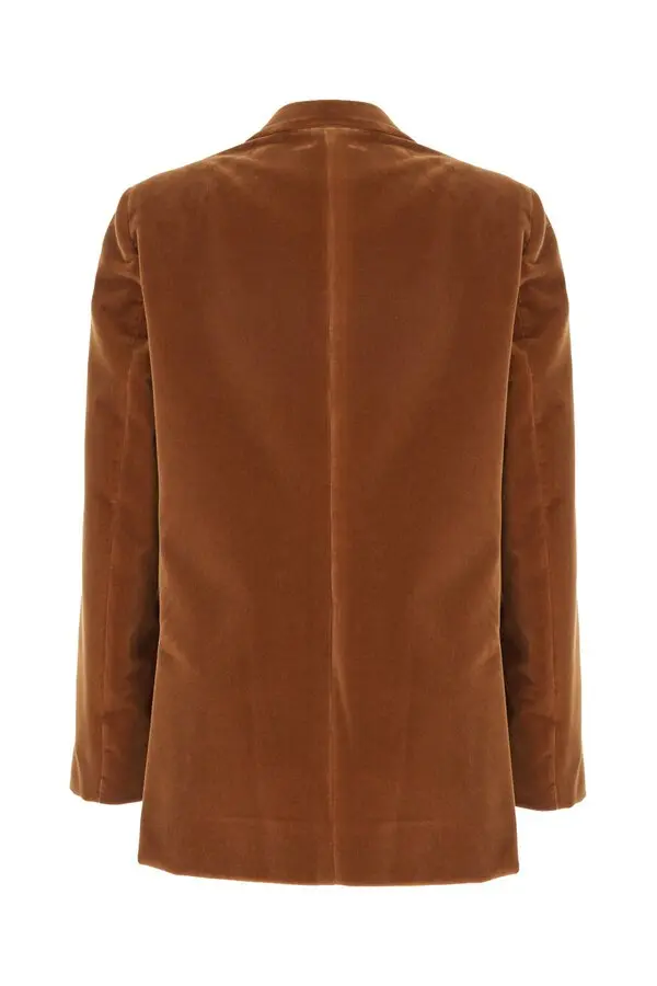 BLAZÉ MILANO Velvet Double-breasted Blazer - Multicolor