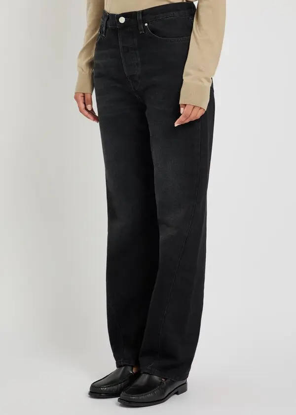 TOTEME Twisted Seam Straight-leg Jeans