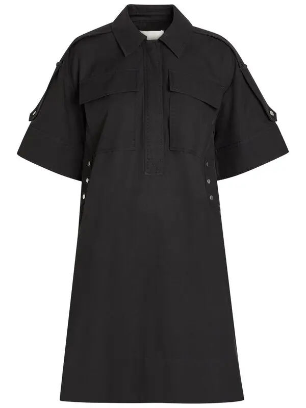 3.1 Phillip Lim Cotton-blend Mini Shirt Dress