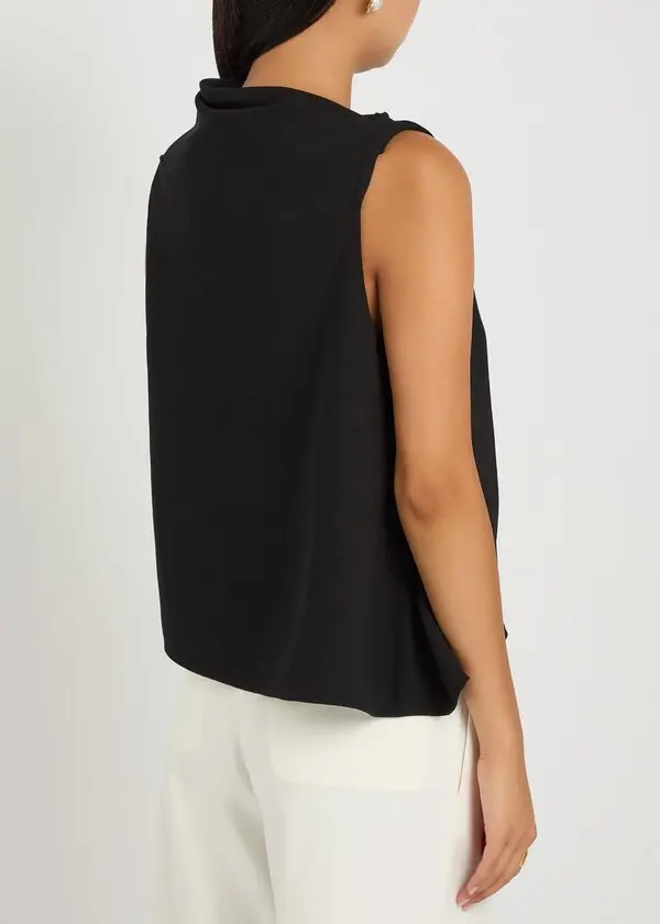 Vince Asymmetric Crepe Top