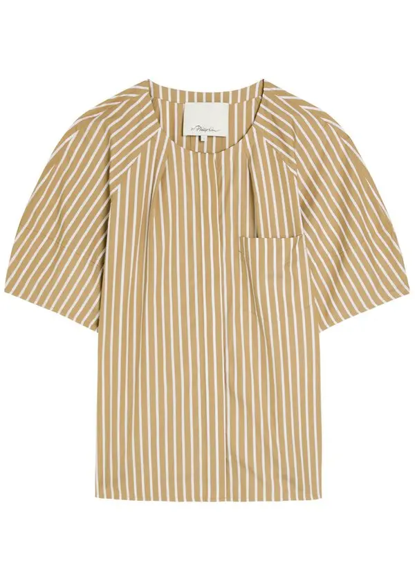 3.1 Phillip Lim Striped Cotton-poplin Shirt