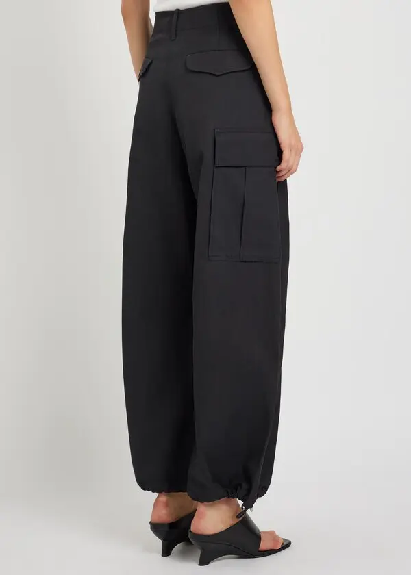 3.1 Phillip Lim Barrel-leg Cotton-blend Cargo Trousers