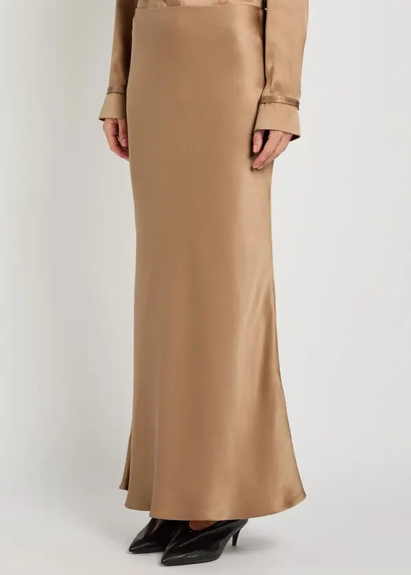 Gabriela Hearst Frei Silk Skirt