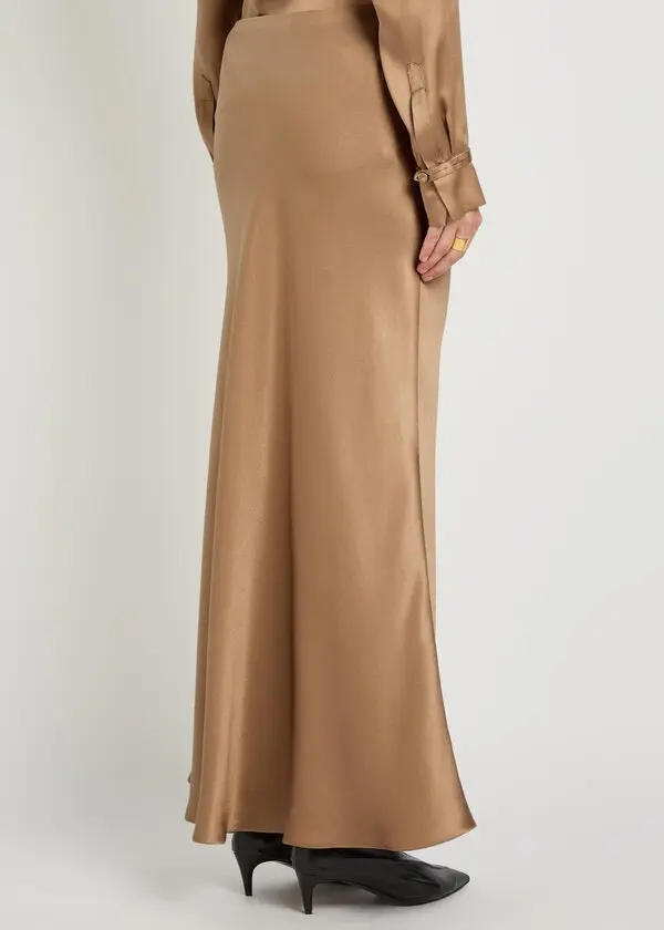 Gabriela Hearst Frei Silk Skirt