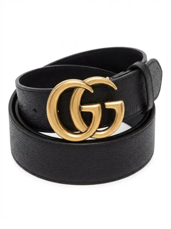 Gucci Gg Signature Buckled Belt