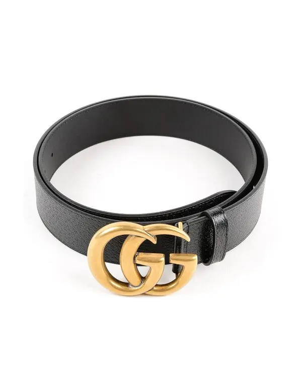 Gucci Gg Signature Buckled Belt