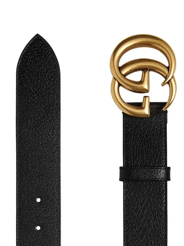 Gucci Gg Signature Buckled Belt