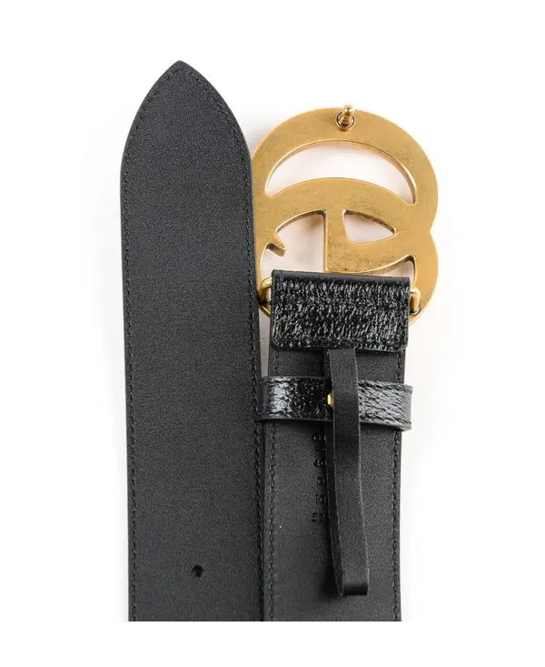 Gucci Gg Signature Buckled Belt