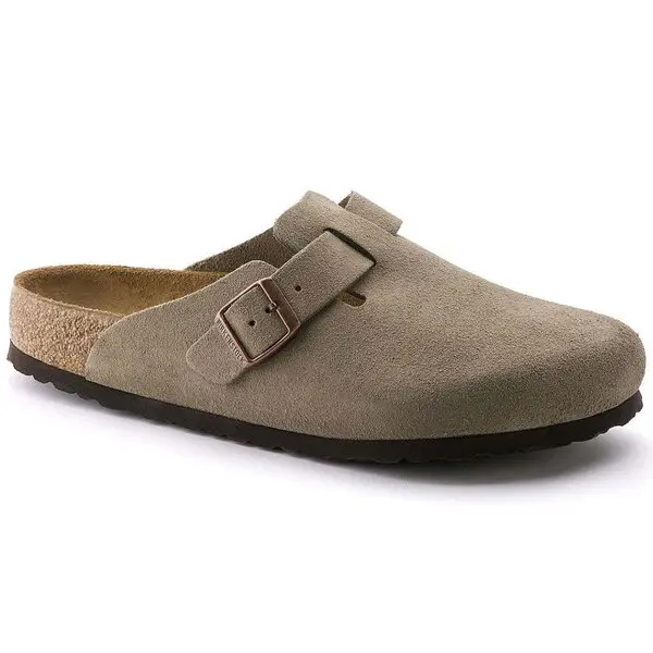 BIRKENSTOCK Boston Suede Sandals